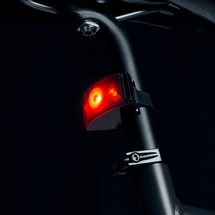 Bookman Luz de bicicleta recargable 37 lúmenes hasta 32 horas IP44 ...