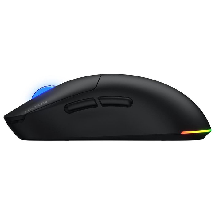 Hator Quasar 3 HTM730 Ratón Inalámbrico Negro - Bixoto.com