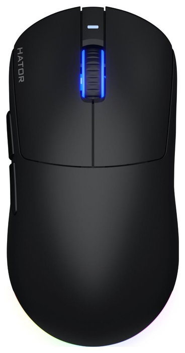 Hator Quasar 3 HTM730 Ratón Inalámbrico Negro - Bixoto.com