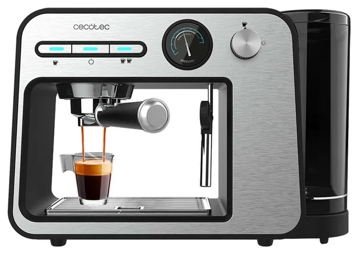 Cecotec Power Espresso 20 Square Pro Cafetera Superautomática 1450W 20 ...