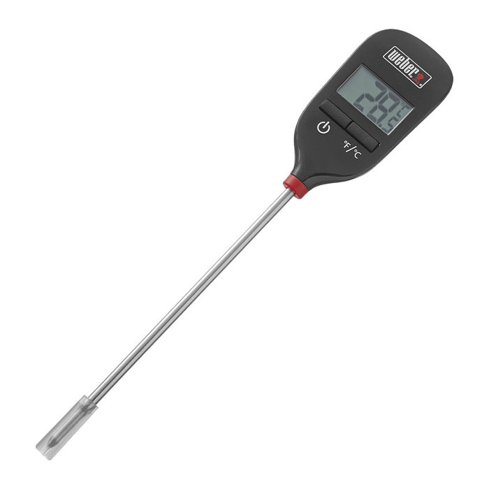 Weber 6750 Termómetro Digital de Bolsillo con Sensor, Negro - Bixoto.com