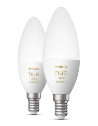Philips Hue E14 LED 5.2W 470lm Bluetooth Smart Bombilla E27 y ...