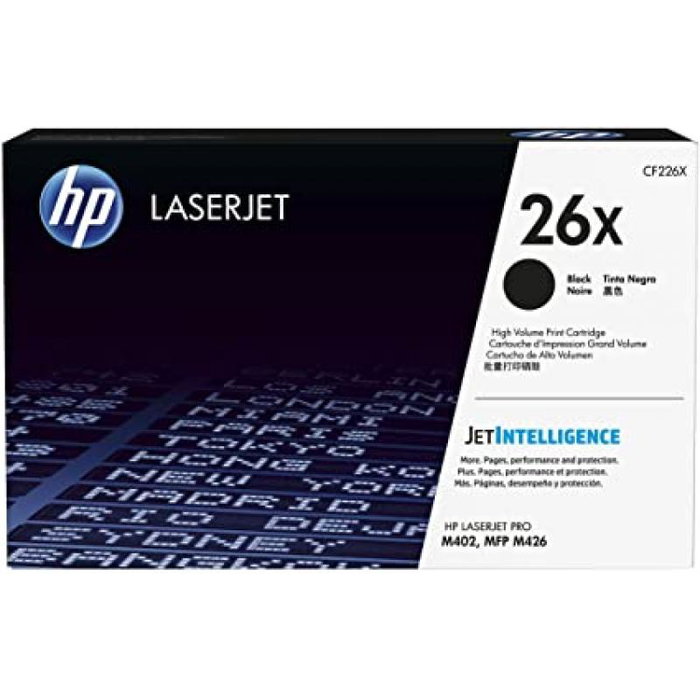 HP Original Toner Negro CF226XH CF226XC de Alta Capacidad para LaserJet ...