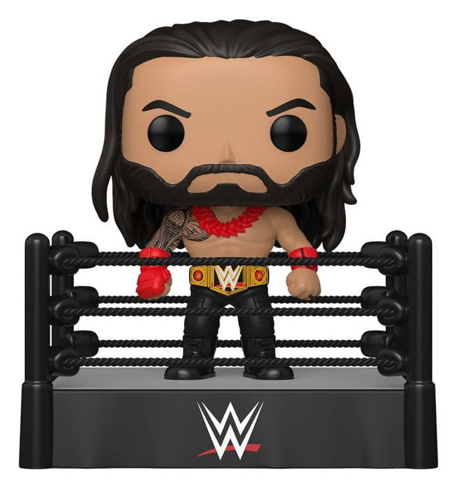 WWEPOP! Deluxe Vinyl Figura Roman Reigns in Ring 9 cm - Bixoto.com