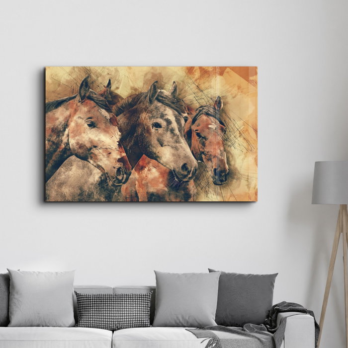 Wallity OGLS-3064 Pintura Decorativa de Vidrio Templado 46 x 72 cm ...