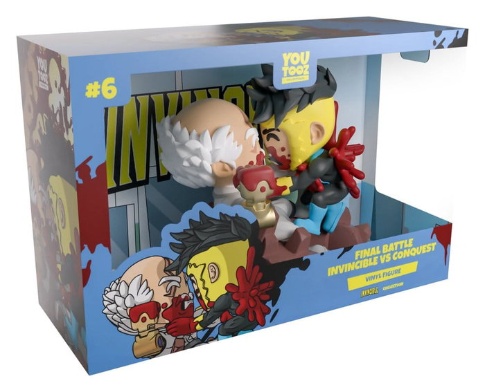 Invincible Figura Vinyl Final Battle Invincible vs Conquest 12 cm ...
