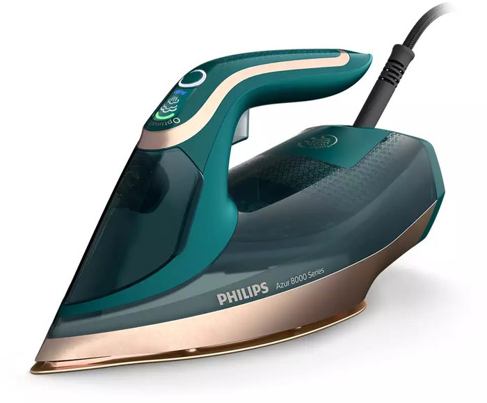 Philips Azur 8000 DST8030/70 Plancha Verde - 3000W, Suela SteamGlide ...
