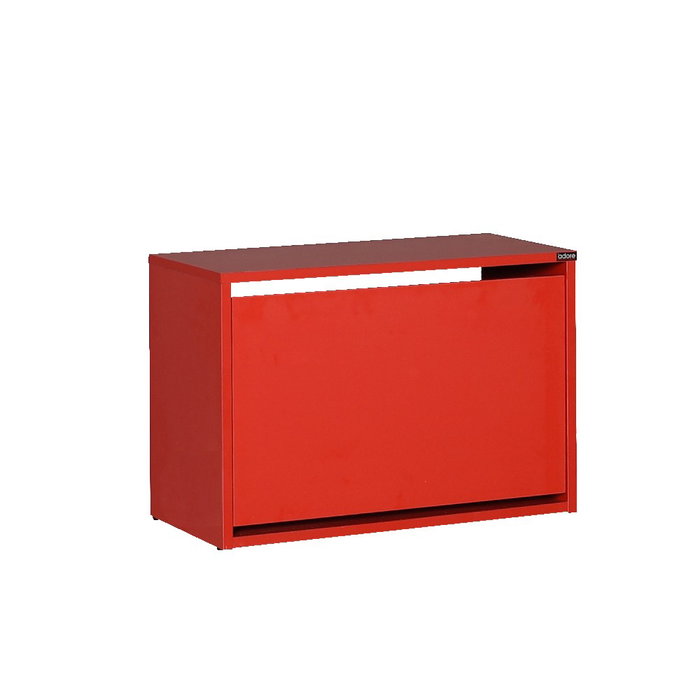 Hanah Home SHC-110-KK-1 Zapatero Rojo 60x42x30cm 100% Tablero de ...