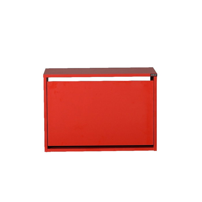 Hanah Home SHC-110-KK-1 Zapatero Rojo 60x42x30cm 100% Tablero de ...