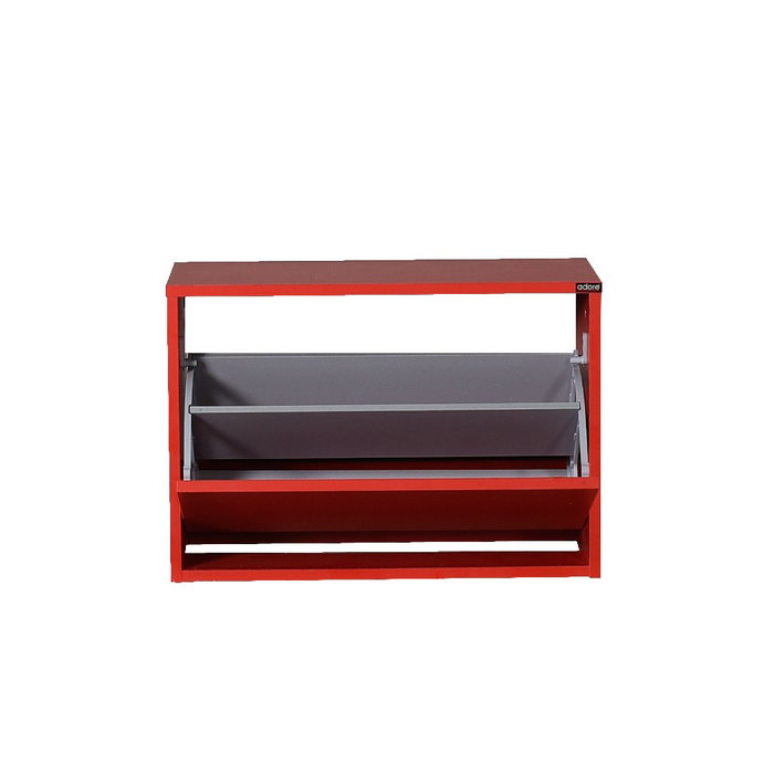 Hanah Home SHC-110-KK-1 Zapatero Rojo 60x42x30cm 100% Tablero de ...