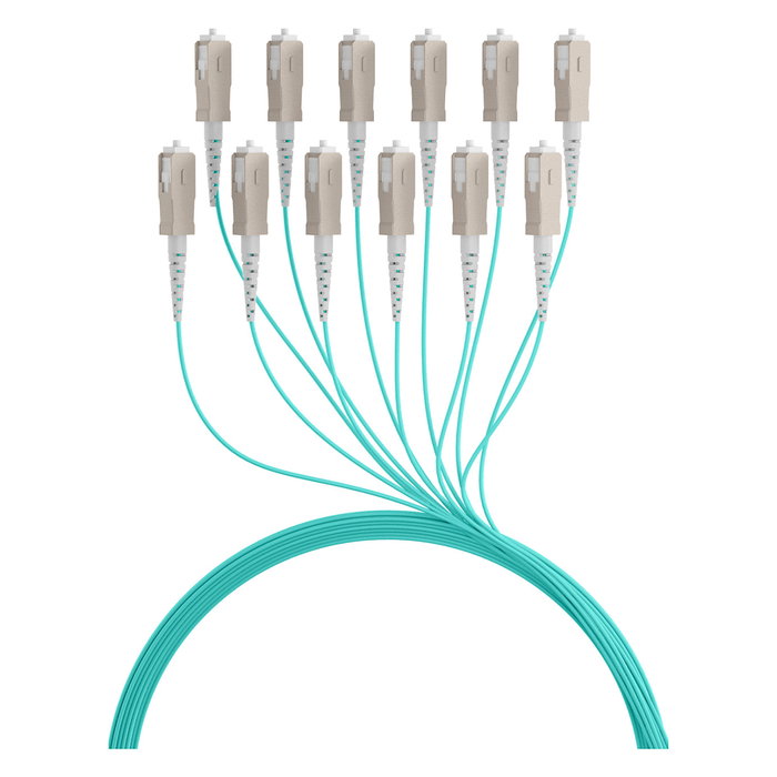 EFB Elektronik O8341S100OM3 Cable de Fibra Óptica Trunk U-DQ(ZN)BH OM3 ...