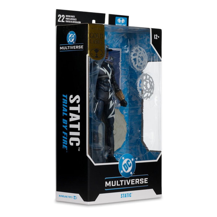 McFarlane Toys DC Multiverse Static Shock (Trial by Fire) (Gold Label ...