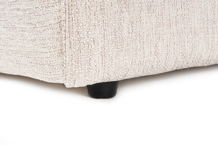Atelier Del Sofa Sofá 1 Plaza 1R, Marrón Claro, 100% Lino, Alto 66cm ...