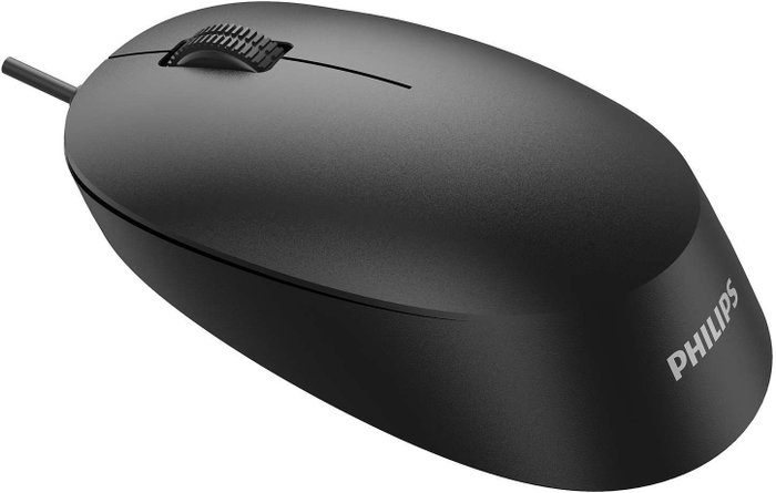 Philips SPK7207 Ratón con Cable Negro Láser 1200 DPI para Juegos ...