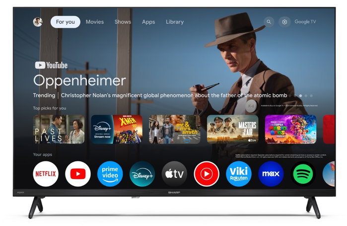 Sharp 32HF2465E 32" LED HD Ready Smart TV DVB-T2/C/S2 Wi-Fi Bluetooth ...