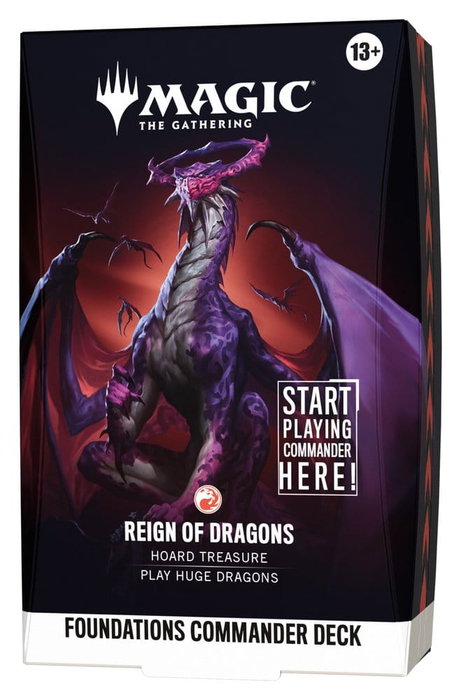 Magic the Gathering Mazos de Commander de Cimientos Caja (5) inglés ...