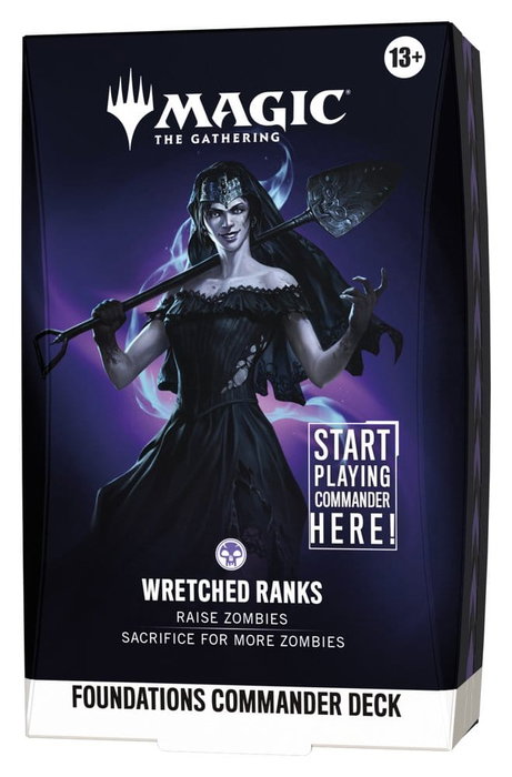 Magic the Gathering Mazos de Commander de Cimientos Caja (5) inglés ...
