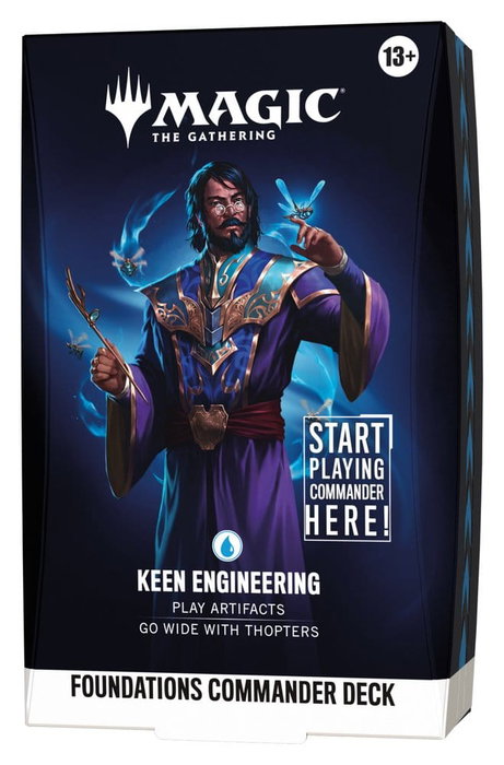 Magic the Gathering Mazos de Commander de Cimientos Caja (5) inglés ...