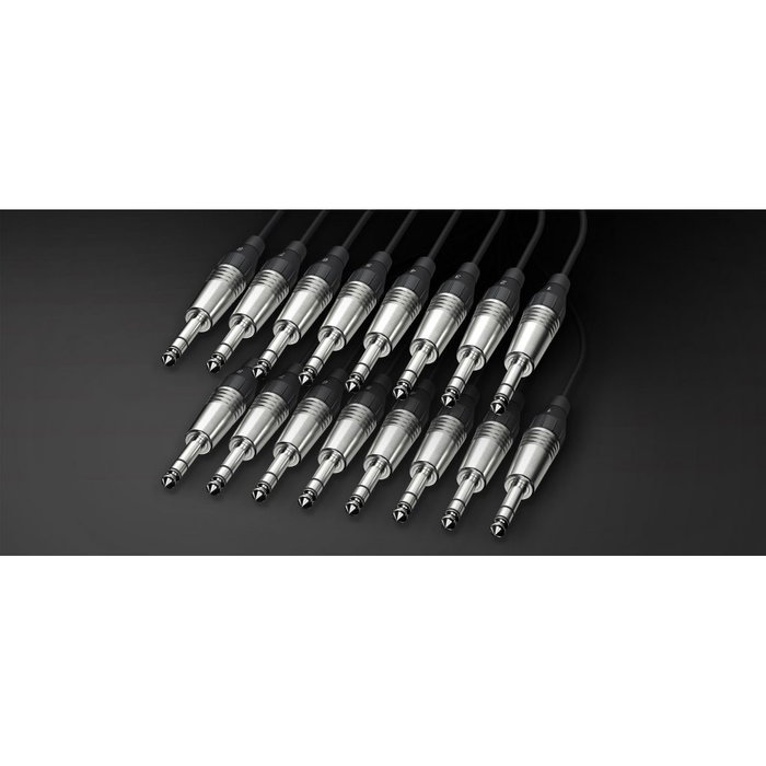 ALVA T8T8Pro2 Cable Multicanal Analógico 8 TRS 6,3mm a 8 TRS 6,3mm 2m ...