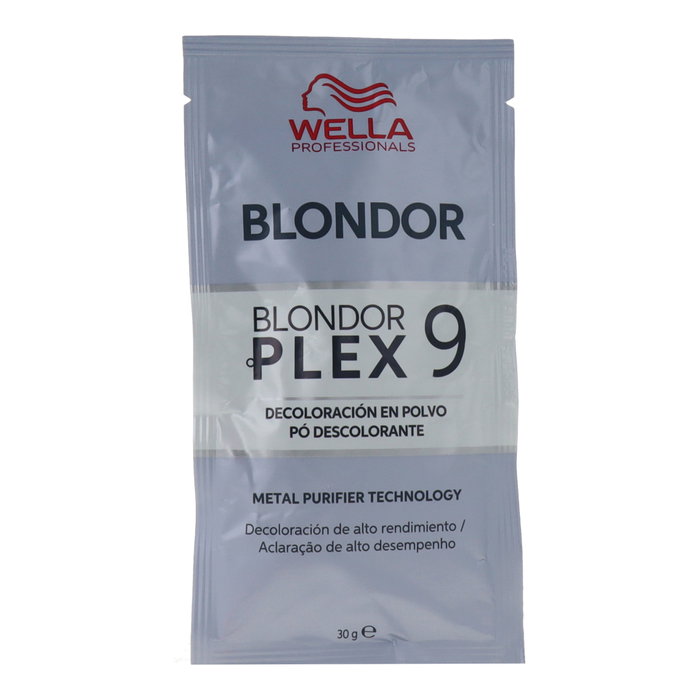 Wella Blondor Plex 9 Polvo Decolorante Metal Purifier Aclara 9 Tonos ...