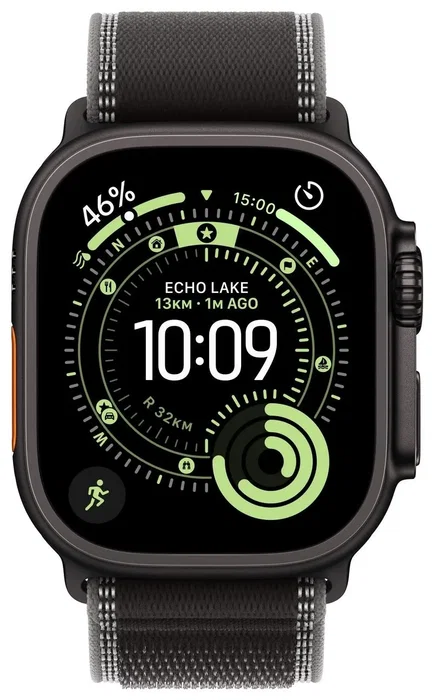 Apple Apple Watch Ultra 3 GPS + Cellular 49mm Black Titanium Case Black ...