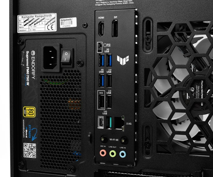 Komputronik Level UP [F36] Ryzen 7 7800X3D | RX 9070 XT | 96GB RAM ...