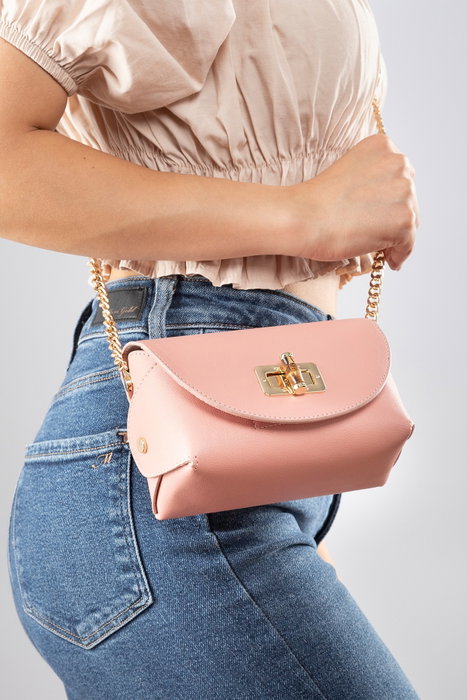 Zoozie Bags Bolso Bandolera Powder Mujer Piel PU Elegante Color Polvo ...