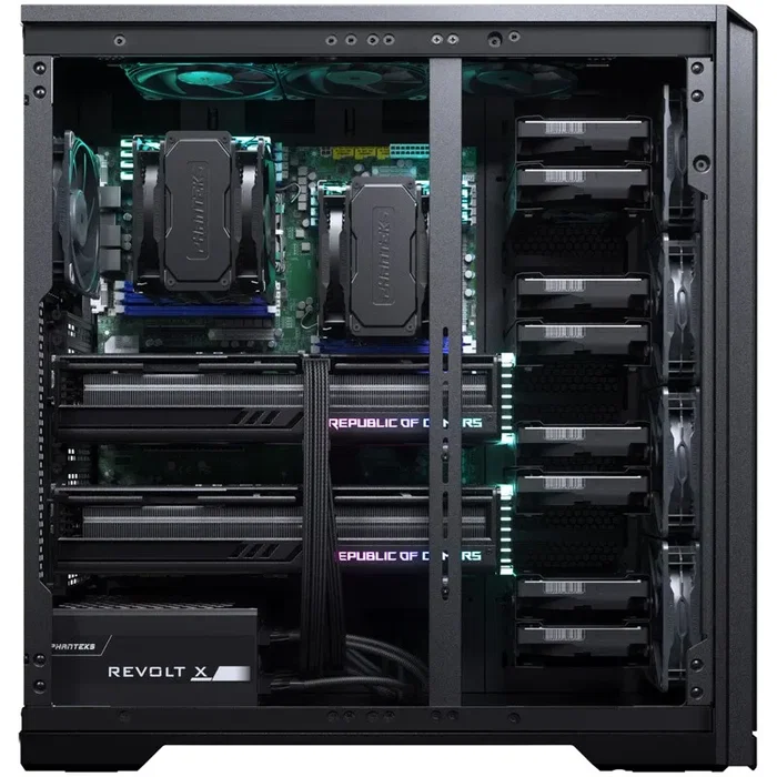 Phanteks Enthoo Pro 2 Server XL-EEB Big Tower Negro Cristal Templado 4 ...