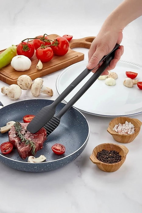 Hermia Km-5L Set de Servicio de Cocina de Plástico Negro 5 Piezas ...