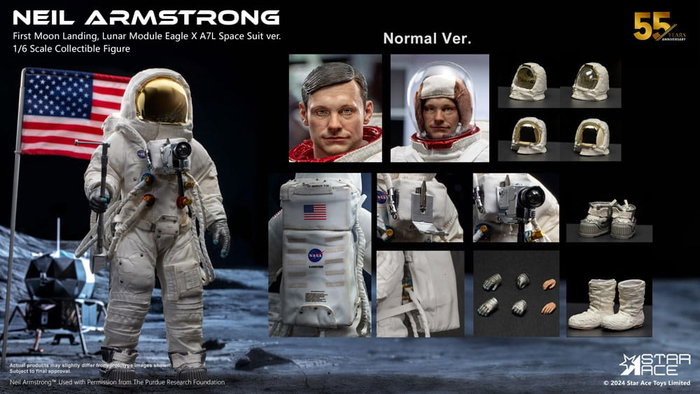 Neil Armstrong Figura 1/6 Neil Armstrong 30 cm - Bixoto.com