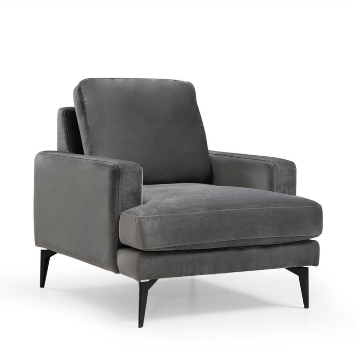 Atelier Del Sofa Sillón Orejero Papira Antracita 80x90x88 cm - Bixoto.com