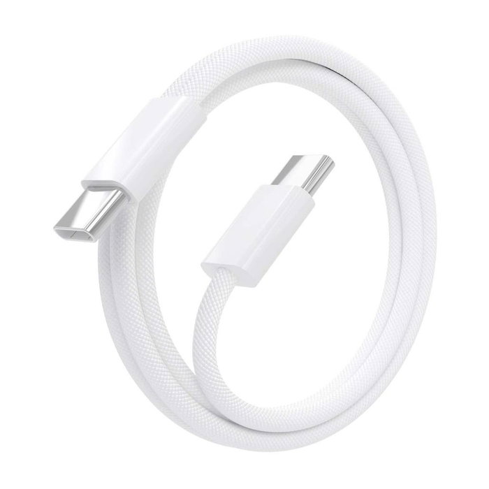 Aisens Cable USB 2.0 60W Tipo USB-C Macho a USB-C Macho Blanco 1,0m Set ...