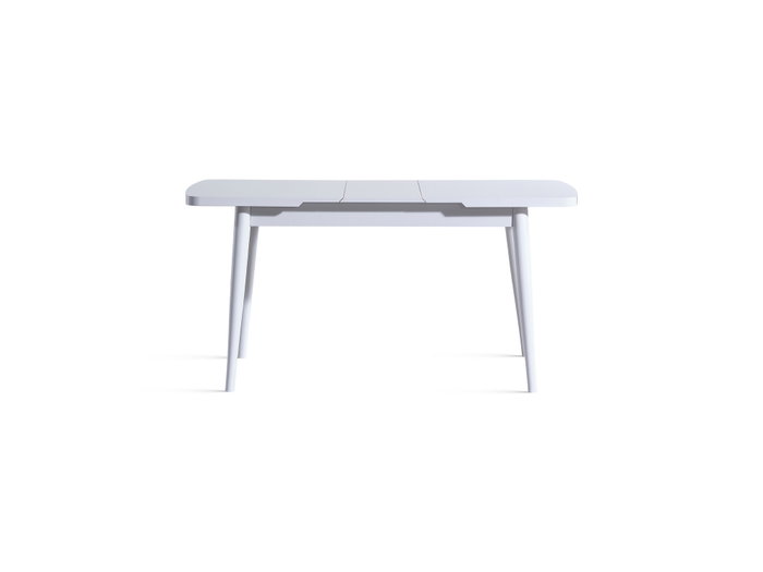 Hanah Home Mesa Comedor Extensible Blanco Madera de Haya y MDF 117 ...