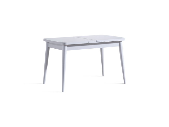 Hanah Home Mesa Comedor Extensible Blanco Madera de Haya y MDF 117 ...