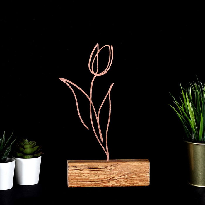 Aberto Design Objeto Decorativo de Bronce Metal 17x30x3.5cm - Bixoto.com