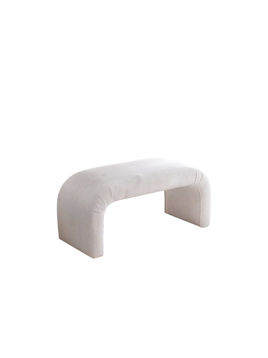 Atelier Del Sofa Puf Fitilli Blanco 106x45x46 cm - Bixoto.com