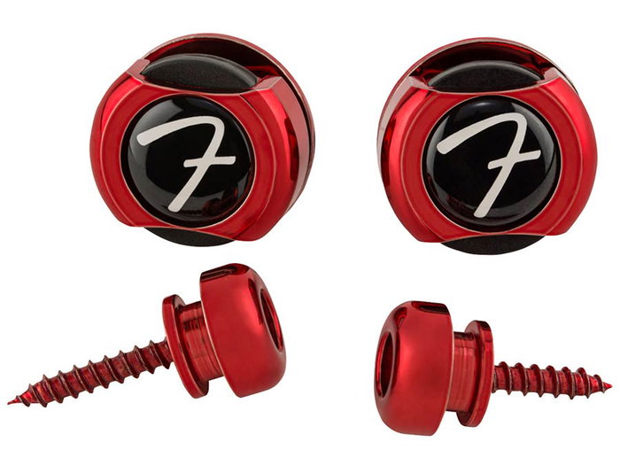 Sujetacorreas Fender Rojo Par - Bixoto.com
