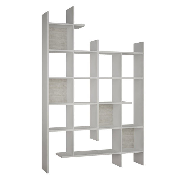 Hanah Home Estantería White 122x188x25.5 cm - Bixoto.com