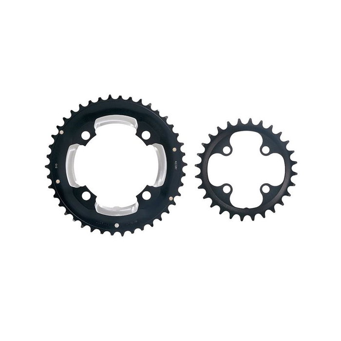 FSA Juego de platos E-Bike Brose 104/64 BCD 4 brazos 38x24 dientes ...