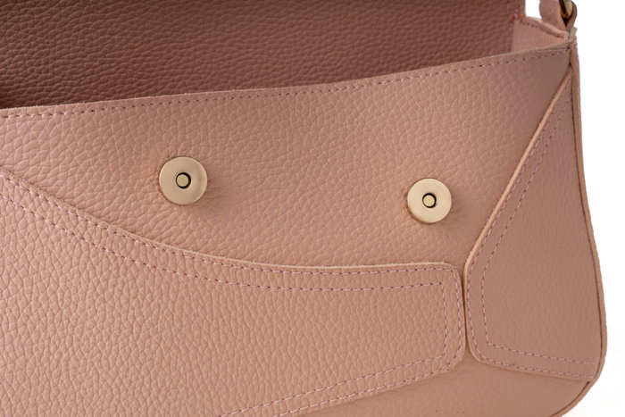 Lucky Bees 1273 Bolso de Cuero de Polivinilo Color Polvo 28x10x17 cm ...