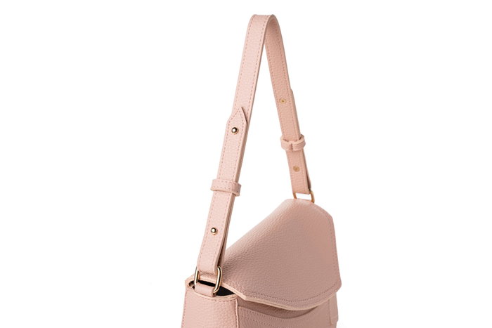 Lucky Bees 1273 Bolso de Cuero de Polivinilo Color Polvo 28x10x17 cm ...