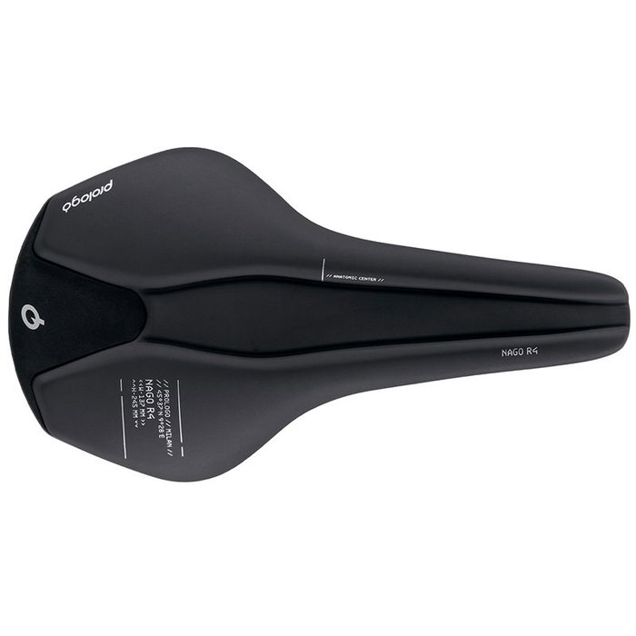 Prologo NAGO R4 Sillín de Ciclismo con Raíles de Carbono NACK 245x137 ...