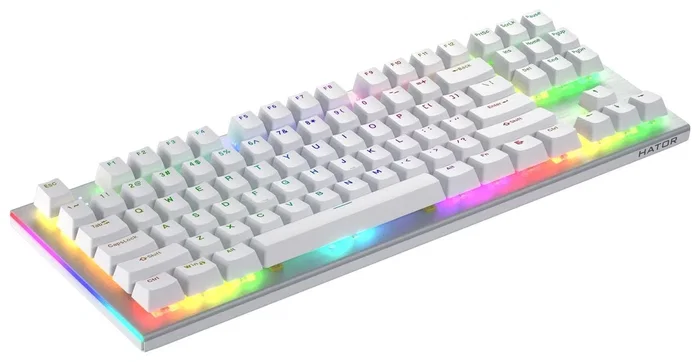 Hator Gravity X TKL HTK551 Teclado Blanco - Bixoto.com