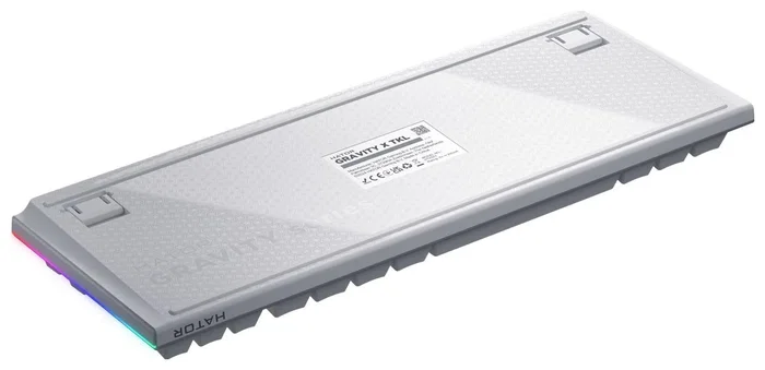 Hator Gravity X TKL HTK551 Teclado Blanco - Bixoto.com