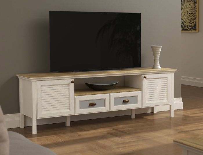 Hanah Home FRN-21011 Mueble para TV, Tablero de Partículas Melamina MDF ...
