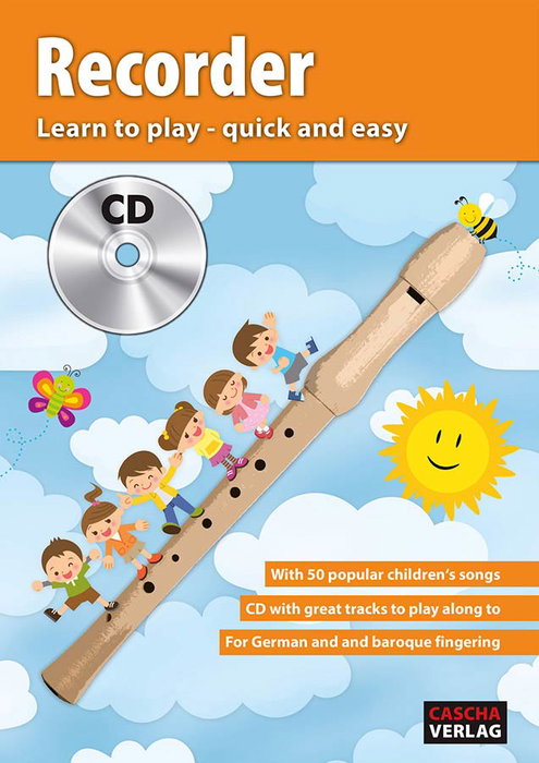 Soprano Recorder With German Fingering, Incl. Engl - Bixoto.com
