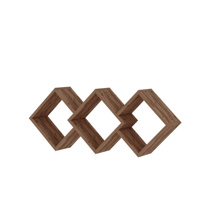 Hanah Home Estantería de Pared Pino Atlántico 102x42x20 cm Tablero ...
