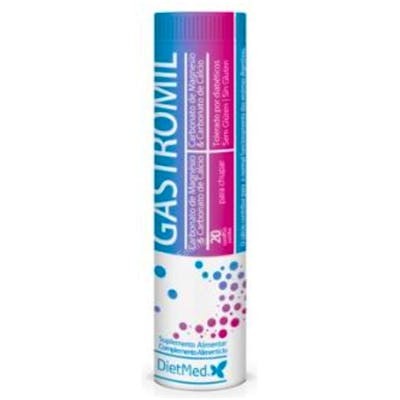 Dietmed Gastromil 20 comprimés à sucer, calcium et magnésium pour la ...