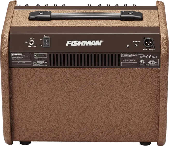 Fishman Amplificateur Acoustique Loudbox Mini Charge 60W avec Bluetooth ...