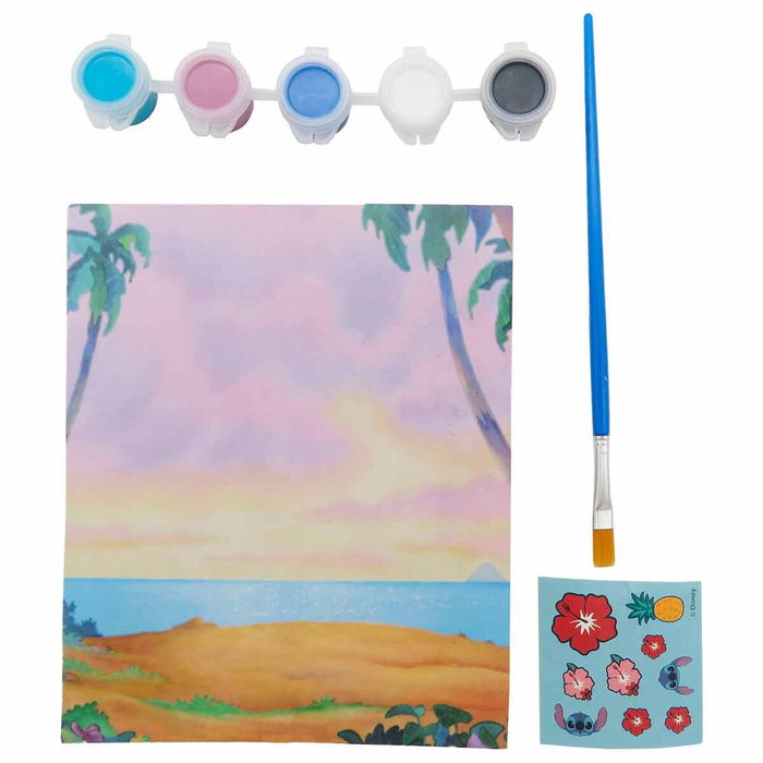 CYP BRANDS - Lampe 3D à Peindre Stitch Disney - Kit d'Activité Créative ...